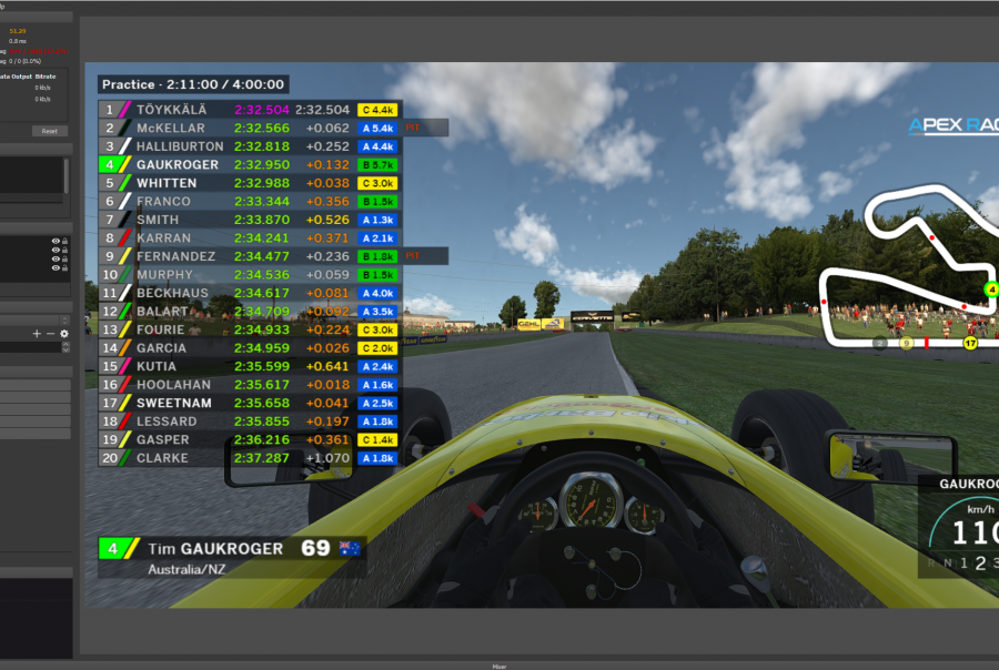 iRacing Live Streamer - SDK Gaming