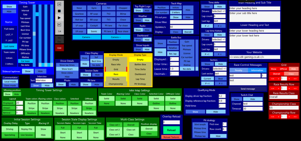 iRacing Live Timing - 6.9.2.1 - SDK Gaming