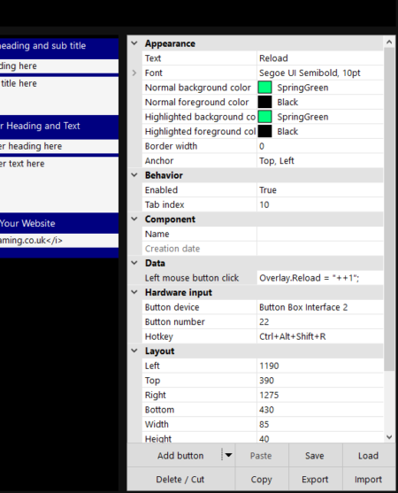 Remote Control Tab - SDK Gaming