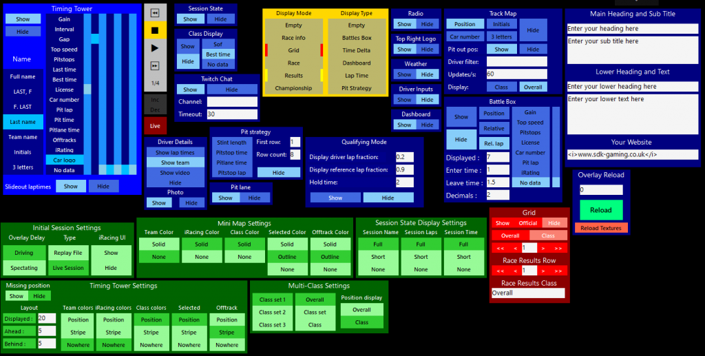 iRacing Live Timing - 6.9.2.1 - SDK Gaming