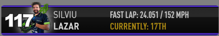NASCAR 2025 Driver Details Component - SDK Gaming