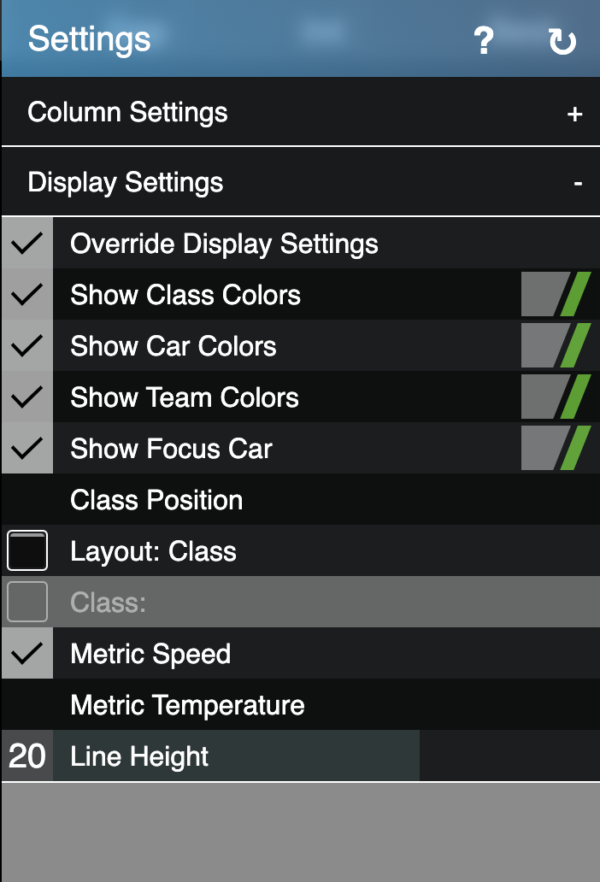 Live Timing Web App - SDK Gaming